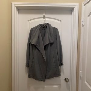 H by Halston | Jackets & Coats | Halston Jacket Grey Size Medium New ...